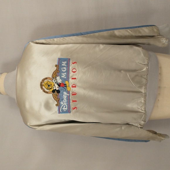 Vintage | Jackets & Coats | 987 Disney Mgm Studios Satin Baseball ...